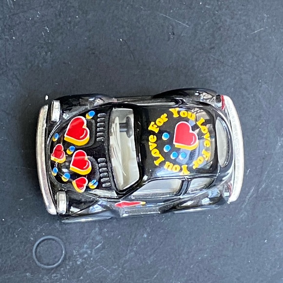 Other | Kintoy Black Beetle Bug Ladybug Vw Die Cast Push N Go Car ...